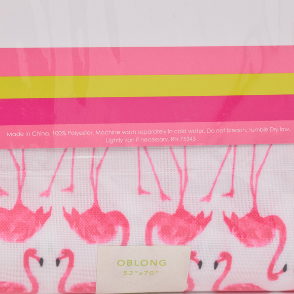 Isaac Mizrahi | Dining | Isaac Mizrahi Flamingo Tablecloth Indoor Outdoor | Poshmark